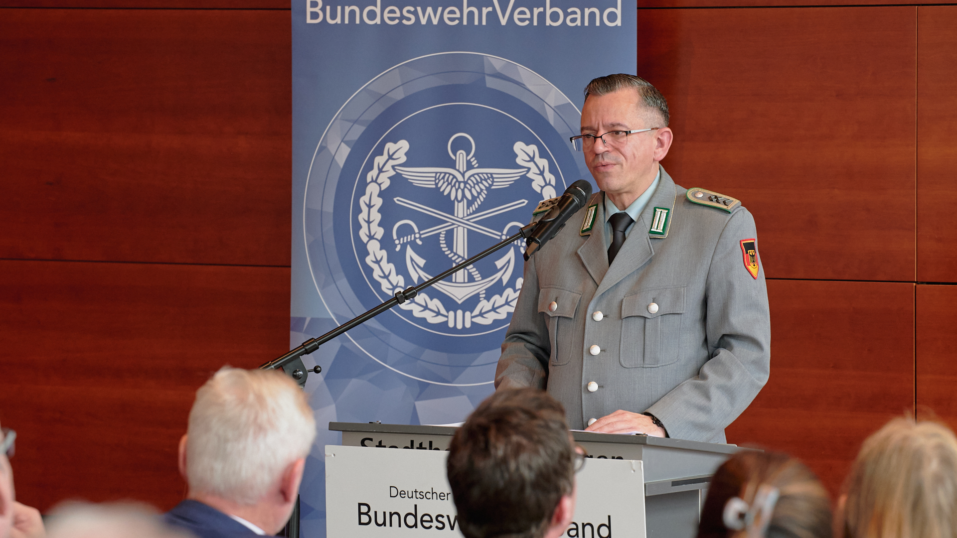 Der Stellvertreter des Bundesvorsitzenden, Stabsfeldwebel a.D. Thomas ...
